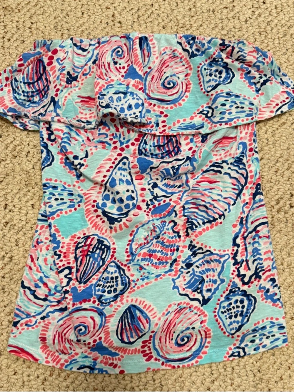 Lilly Pulitzer | Tops | Lilly Pulitzer Willey Tube Top Shell Me About ...
